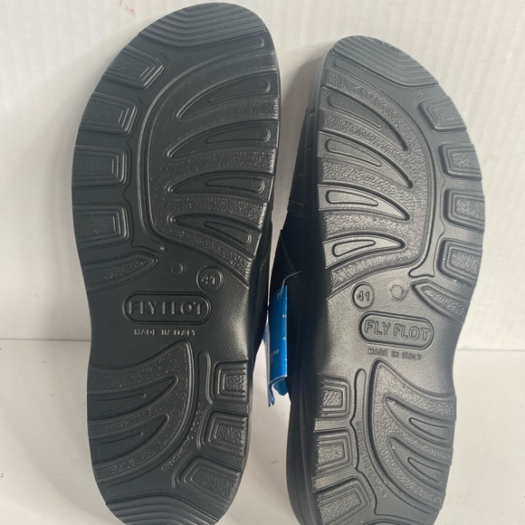 Fly Flot | Shoes | Fly Flot Black Mens Italian Slide Sandals | Poshmark